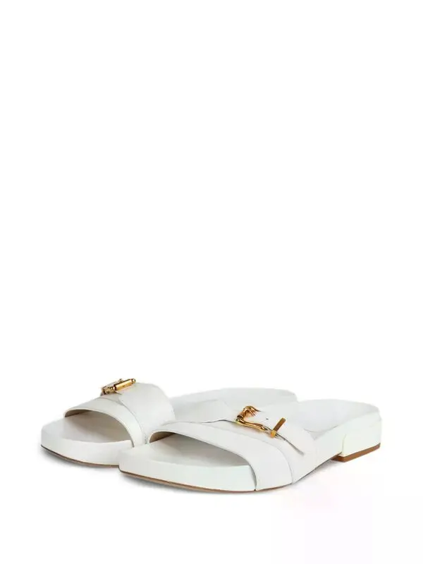 Gabriela Hearst Buckled Leather Sandals