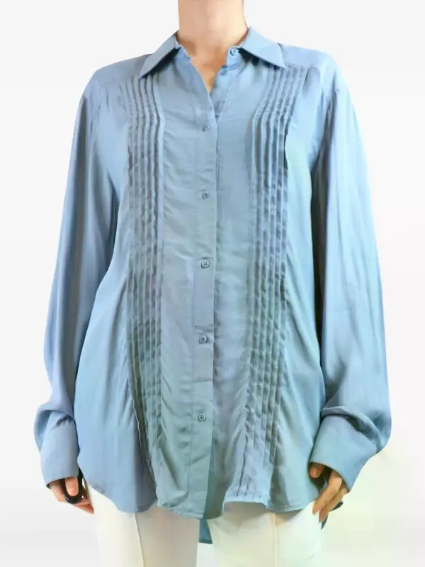 Raey Pleated Front Shirt