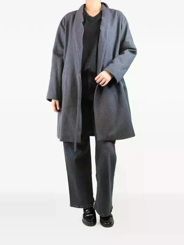 Dries Van Noten Shawl Collar Belted Coat