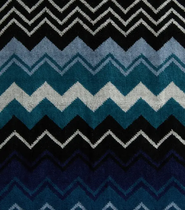Missoni Set Of 6 Giacomo Facecloths - Blue