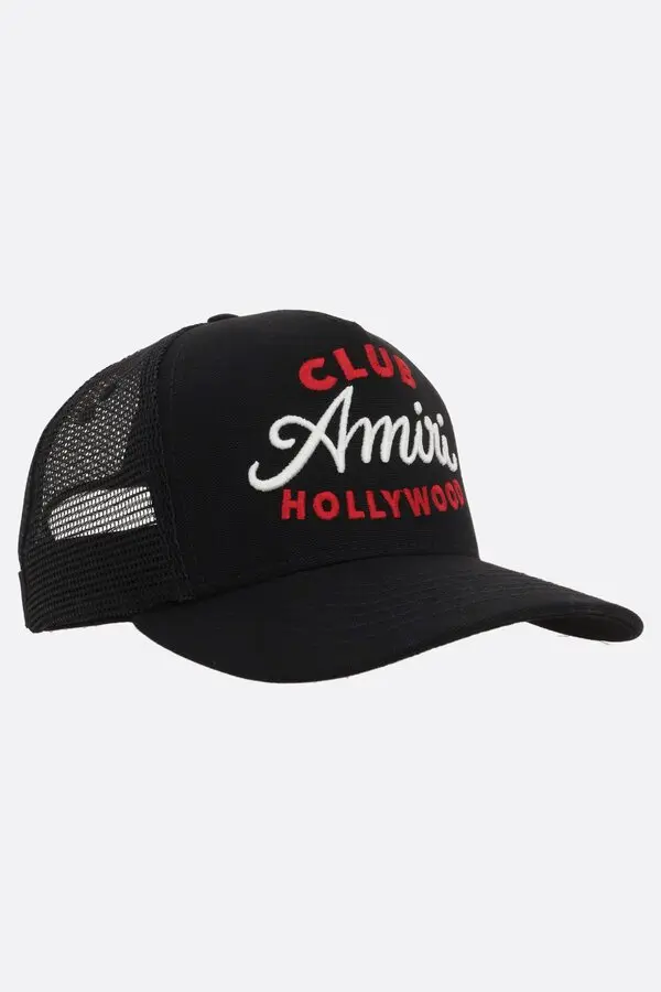 Amiri Embroidered Mesh Trucker Cap
