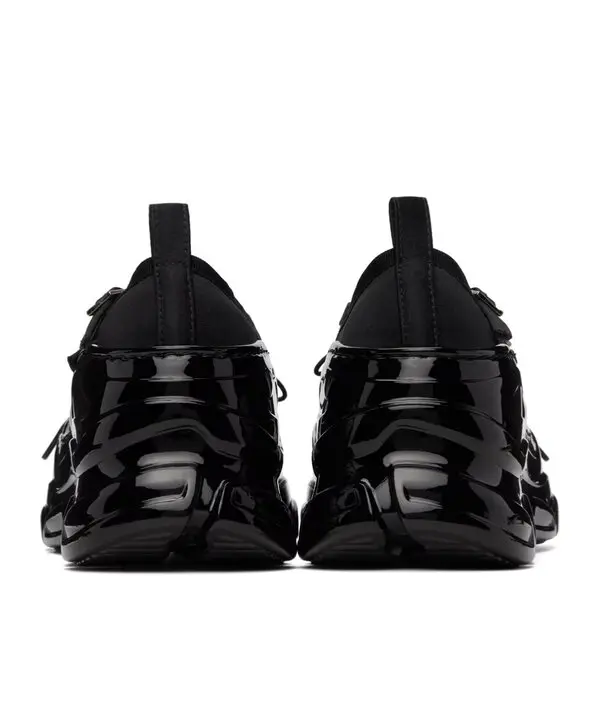 Simone Rocha Round Toe Paneled Ballerines