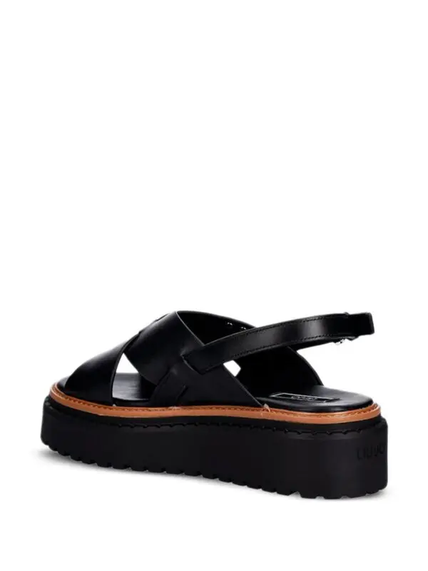 Liu Jo Crossover Flatform Sandals