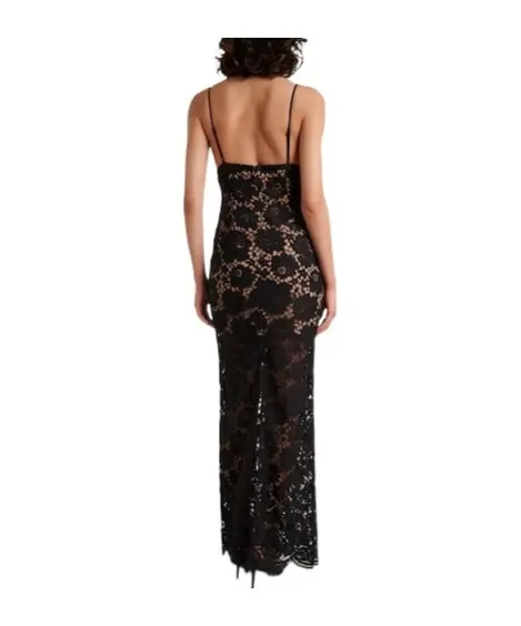 SELF-PORTRAIT Floral Lace Maxi Dress