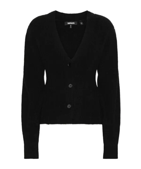 ROTATE BY BIRGER CHRISTENSEN Peplum-hem Cardigan