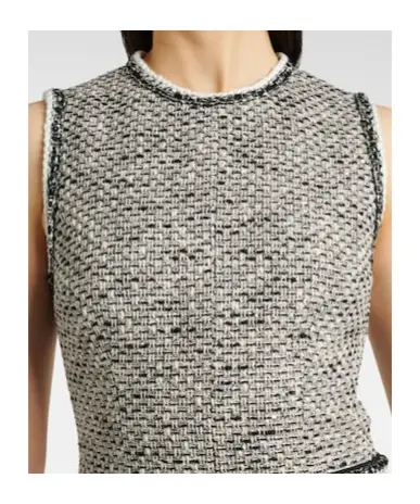 SAFIYAA LONDON Andrea Tweed Midi Dress