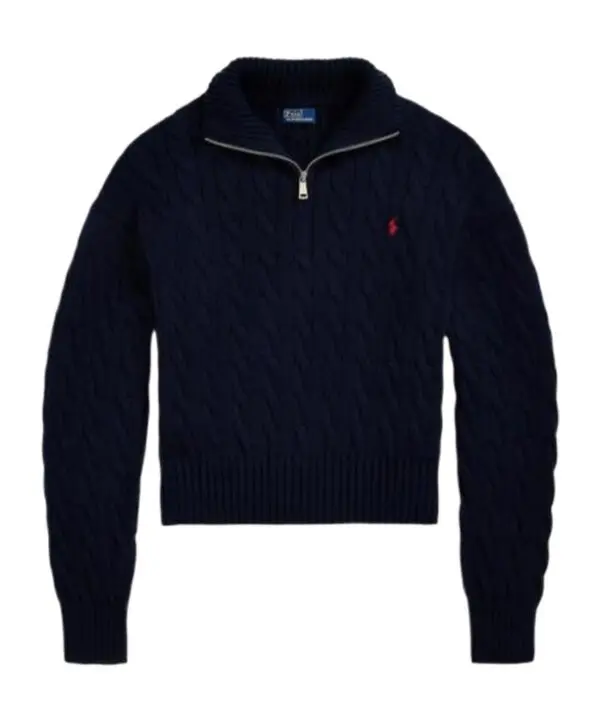 Polo Ralph Lauren Half-zip Cable-knit Jumper