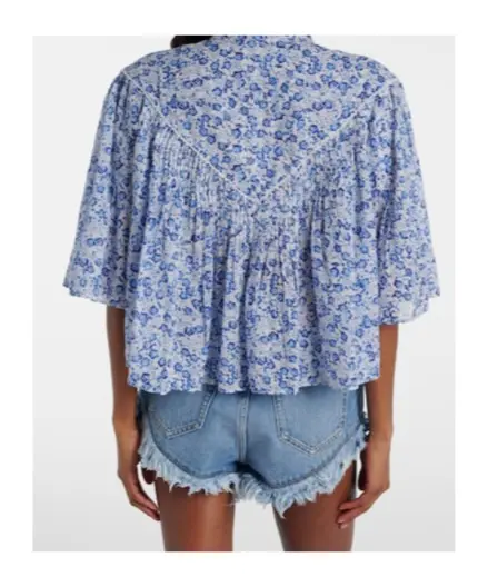 Isabel Marant Étoile Floral Cotton Top