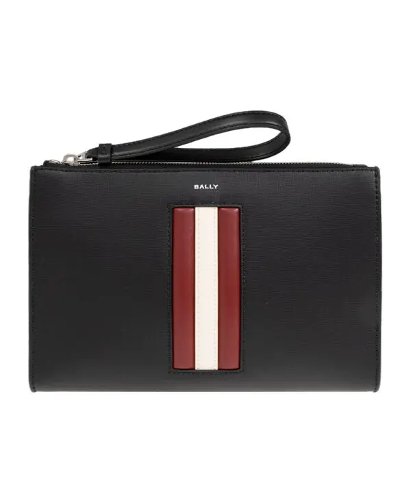 Bally Zip-up Clutch Bag - Black