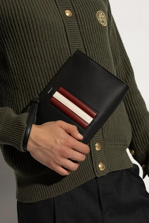 Bally Zip-up Clutch Bag