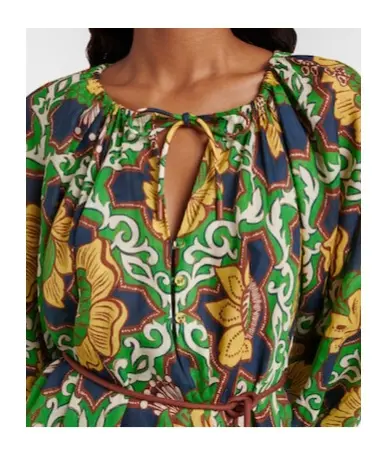 ALEMAIS Liana Printed Minidress