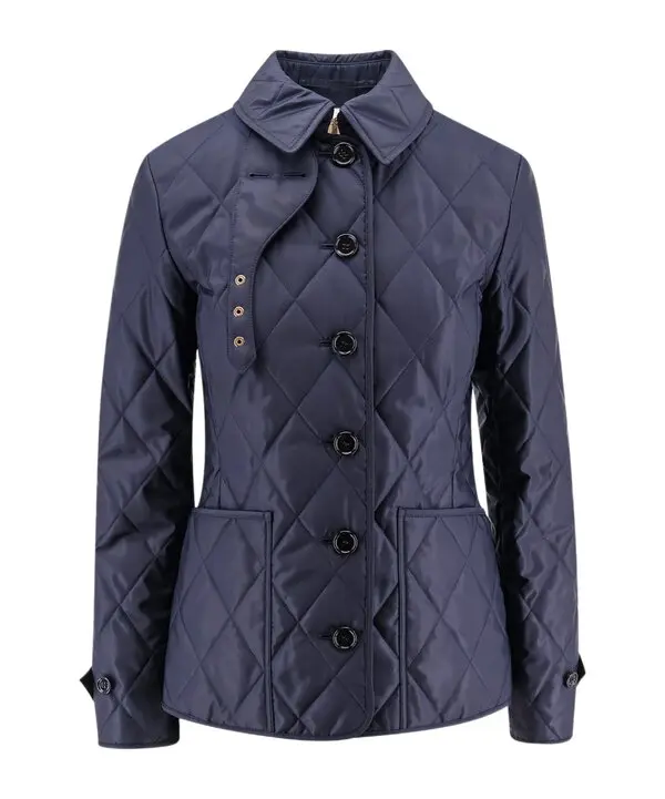 Burberry Quilted Collared Jacket