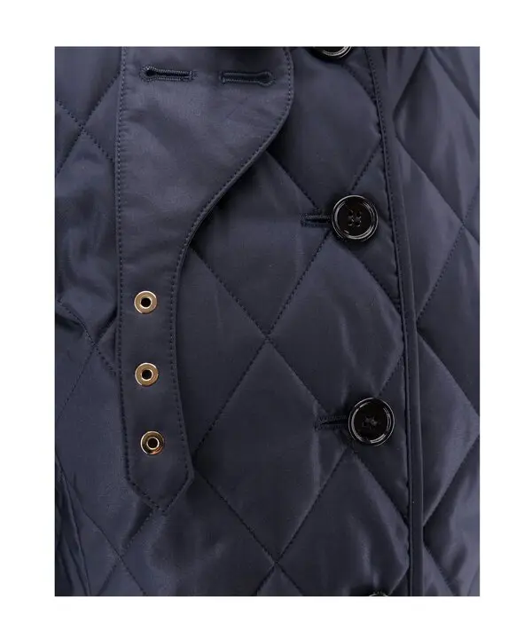 Burberry Quilted Collared Jacket