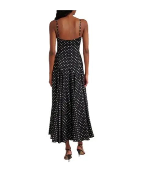 Polo Ralph Lauren Polka Dot Midi Dress