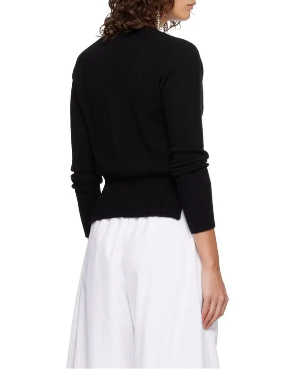 Simone Rocha Long-sleeved Knitted Cardigan