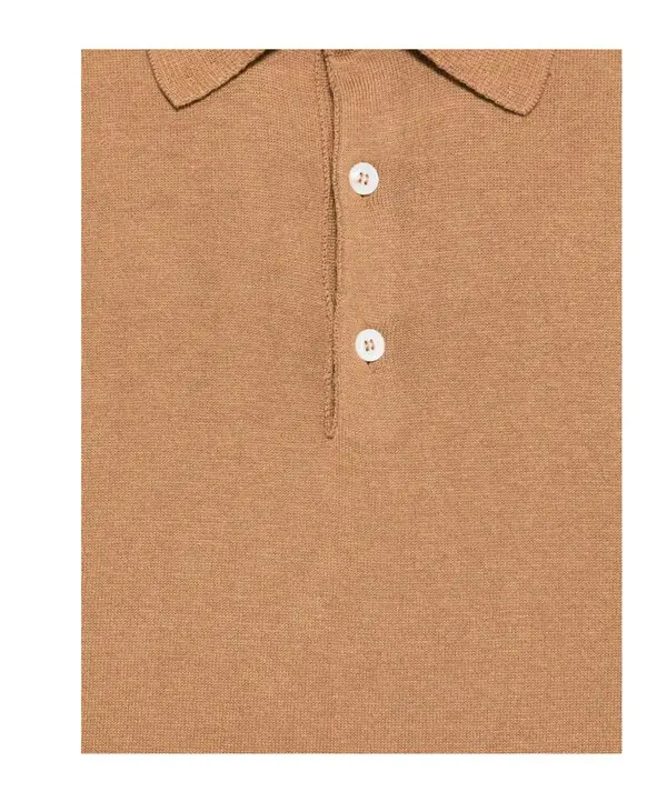 DONDUP Short-sleeve Knitted Polo Shirt
