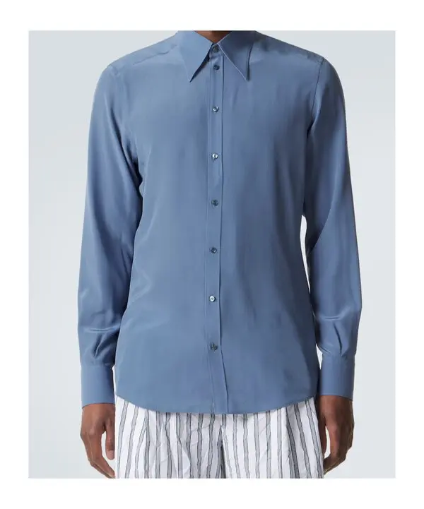 Dolce & Gabbana Silk Crêpe De Chine Shirt