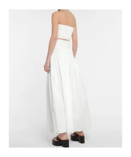 SIR. Smocked Cotton Bustier