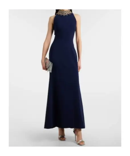 Jenny Packham Pechora Crystal-embellished Gown