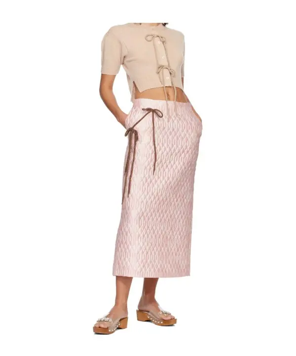 Simone Rocha Tie-detail Cardigan - No
