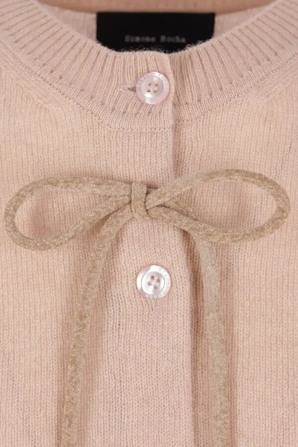 Simone Rocha Tie-detail Cardigan - No