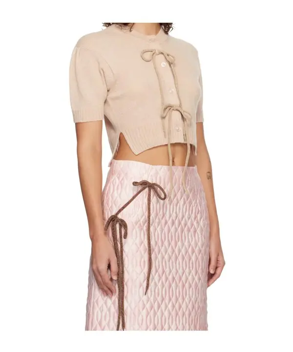 Simone Rocha Tie-detail Cardigan - No