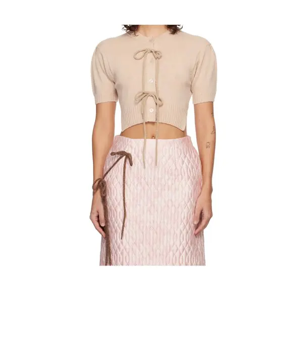 Simone Rocha Tie-detail Cardigan - No