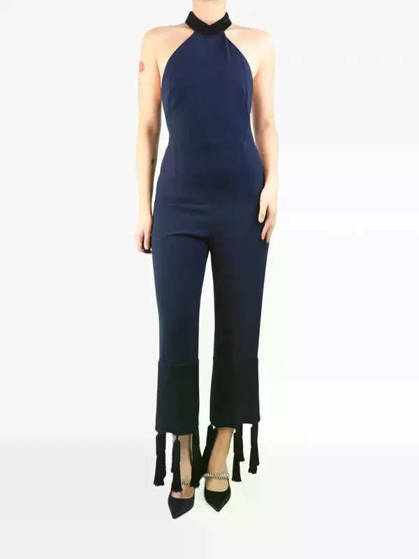 Galvan High-neck Sleeveless Jumpsuit