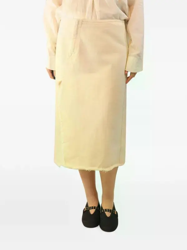 Marni Raw-edge Midi Skirt