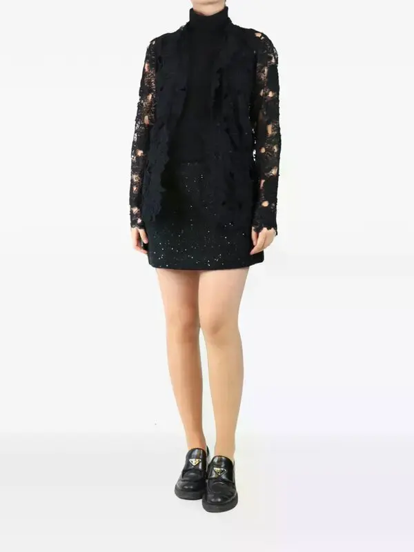 Giorgio Armani Floral Lace Top