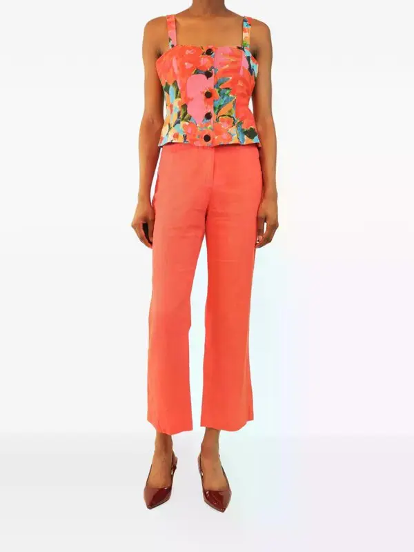 Mara Hoffman Floral-print Linen Set