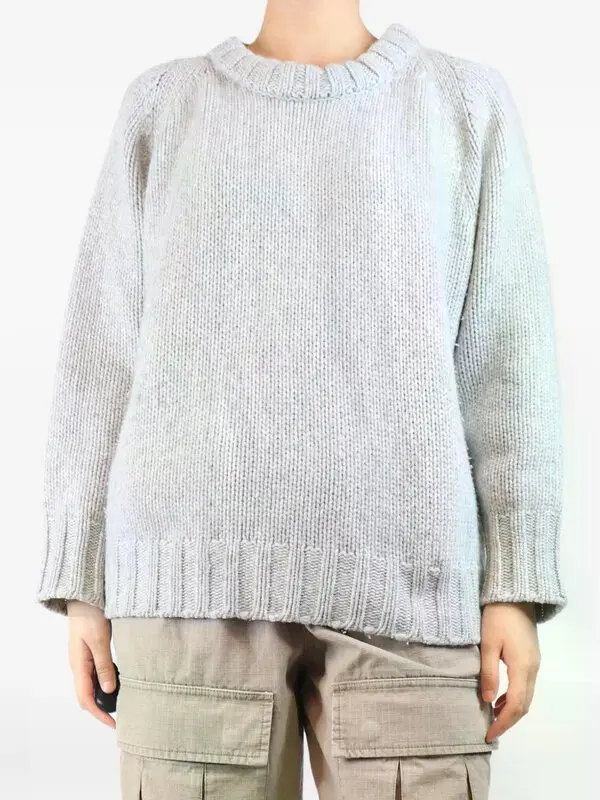 Malo Cashmere Raglan Sleeve Sweater