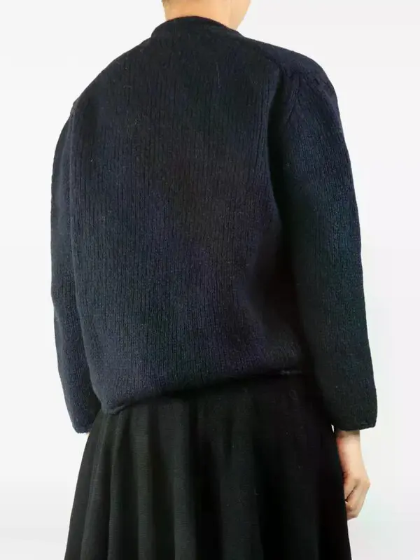 BOBOUTIC V-neck Chunky Knit Sweater
