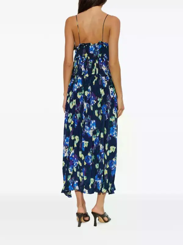 Ulla Johnson Silk Floral Maxi Dress