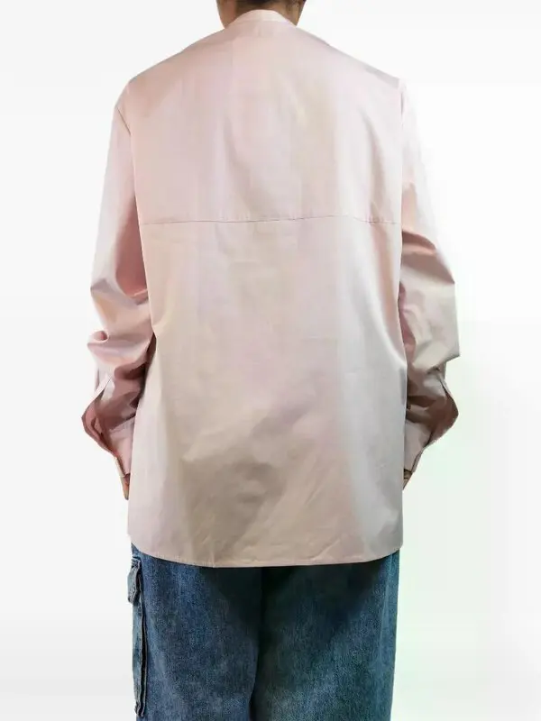 ISSUE TWELVE Stevie Band Collar Shirt