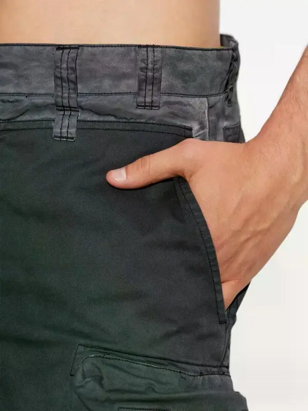 DIESEL® Paneled Cargo Pants - Grey