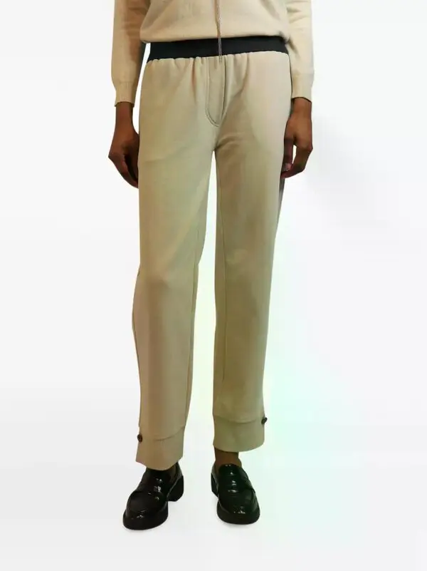 Brunello Cucinelli Button-cuff Track Pants