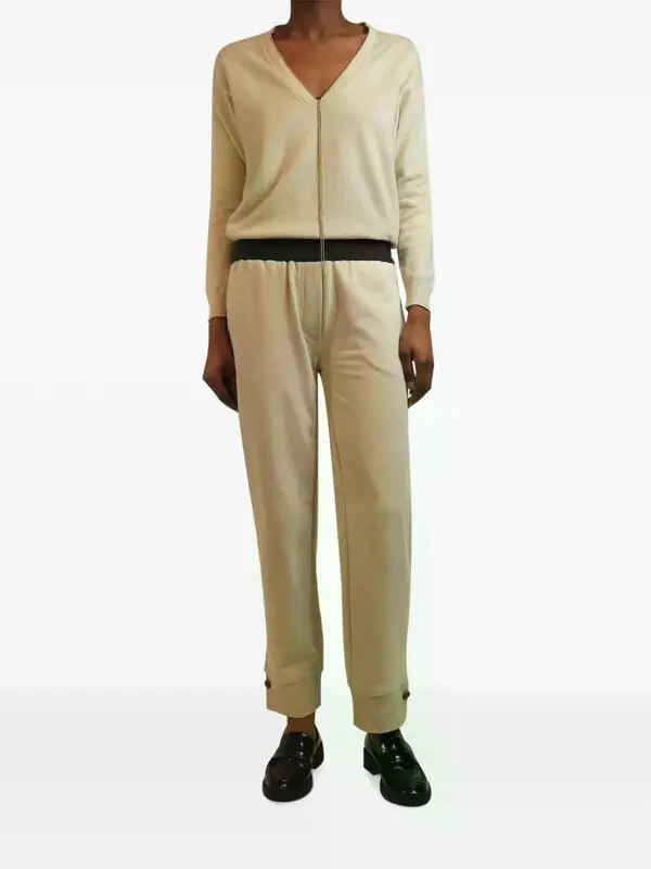 Brunello Cucinelli Button-cuff Track Pants