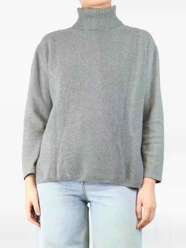 Fedeli Ribbed Roll-neck Sweater