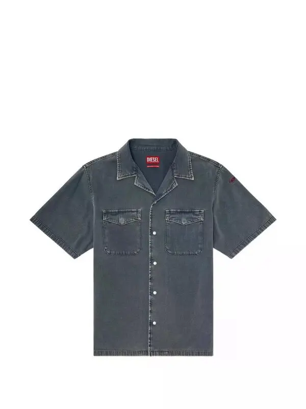 DIESEL® Bowling Shirt In Denim