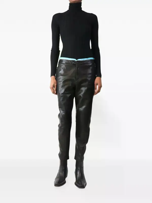 Rag & Bone Side-stripe Leather Trousers