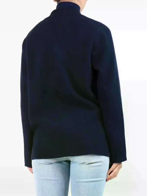 Guest In Residence Notched-lapel Button-front Cardigan