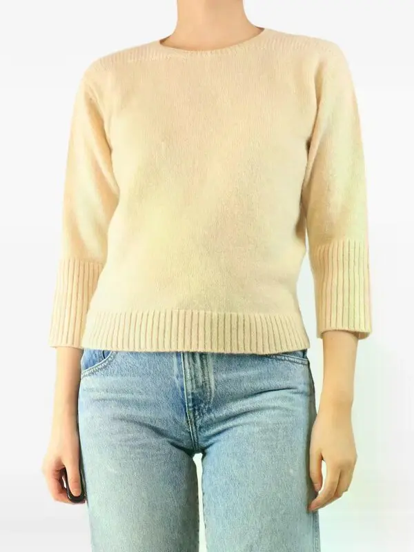 MARGARET HOWELL Beige Cashmere Sweater