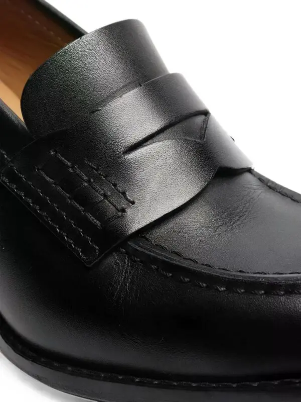 A.p.c. Leather High-heeled Loafers