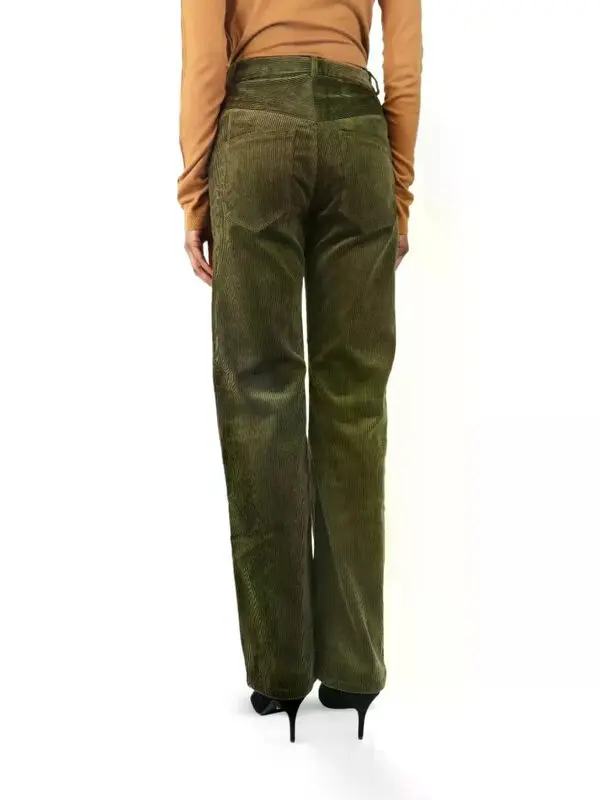 ISSUE TWELVE Chia Corduroy High-waisted Trousers