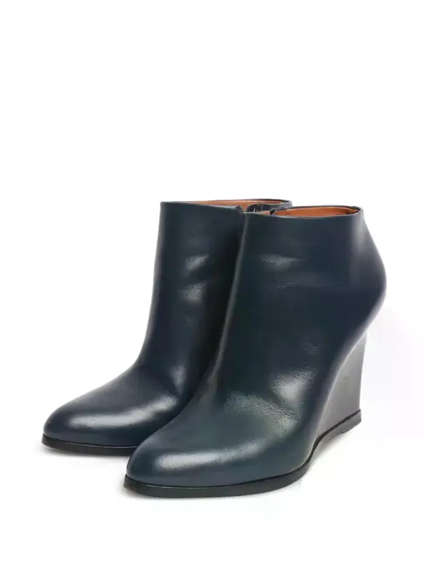 Celine Wedge Ankle Boots
