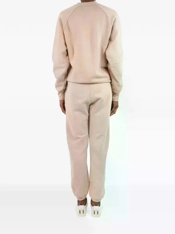 LES TIEN Beige Cotton Tracksuit