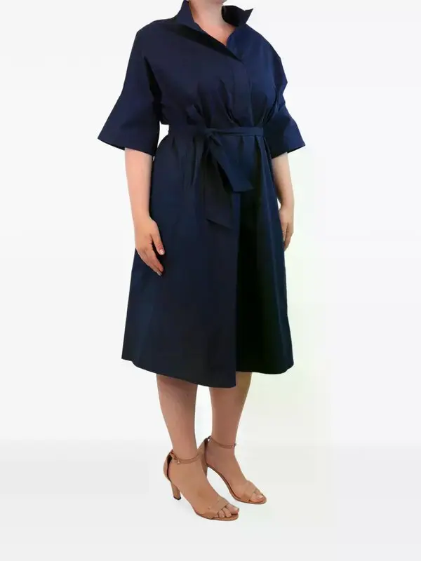 NATAN Belted Midi Dress