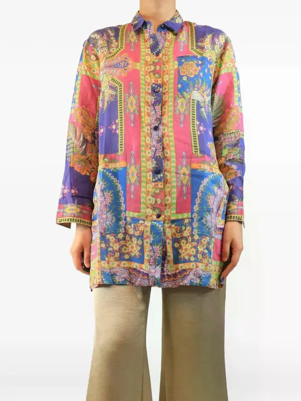 Etro Floral Print Shirt