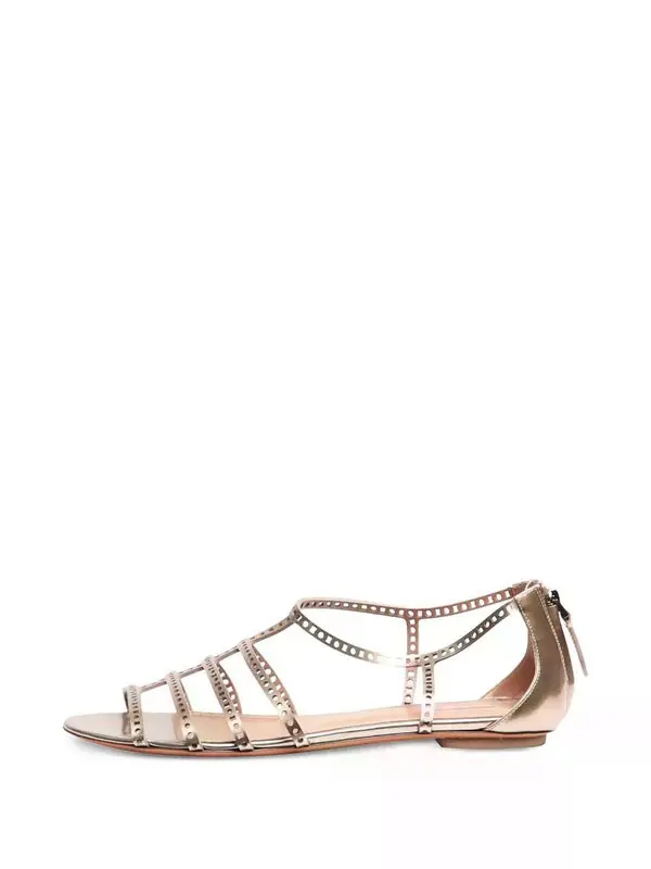 Alaïa Laser-cut Strap Sandals